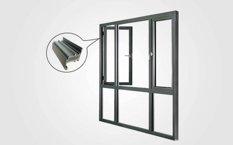 Aluminum Window Profiles, Window Frame Extrusions Manufacturer