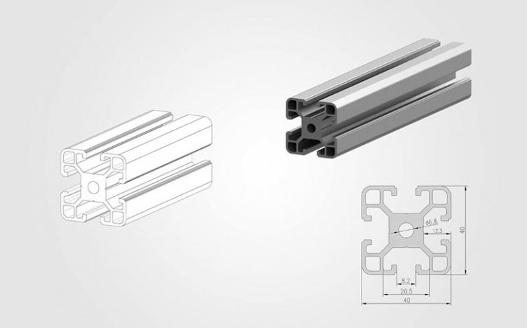 4040 Aluminum Extrusion Manufacturer and Supplier | Wellste