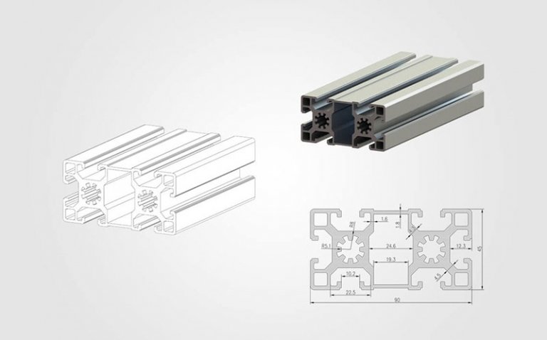 4545 Aluminum Extrusion Manufacturer and Supplier | Wellste