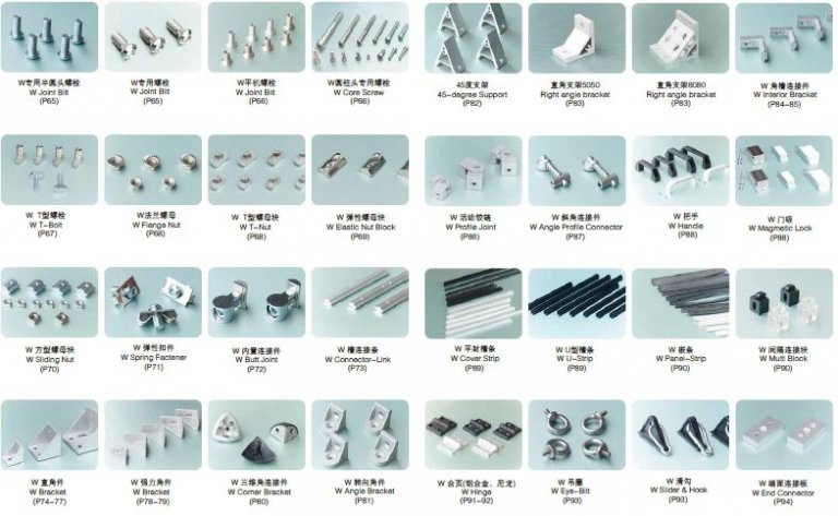 T-slotted aluminum Extrusion Manufacturer & supplier -Wellste