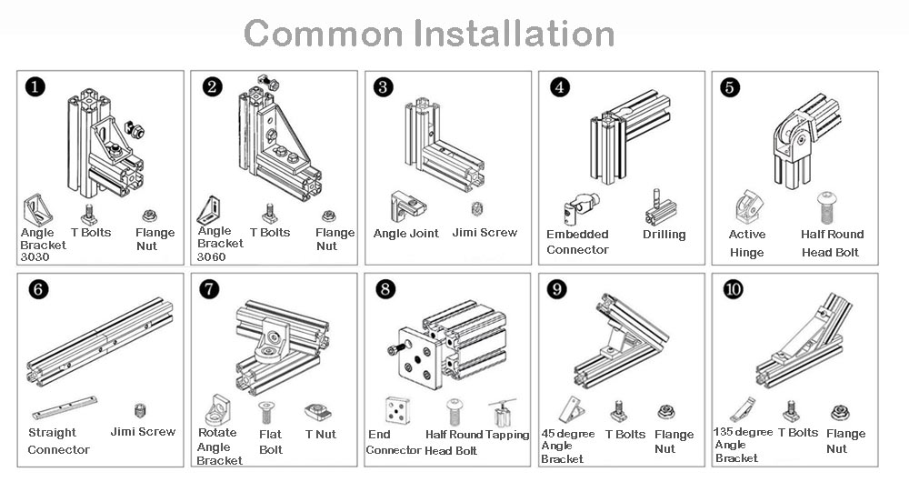 Aluminium Profile Brackets Manufacturer And Supplier Wellste Aluminium Profile Brackets Manufacturer And Supplier Wellste