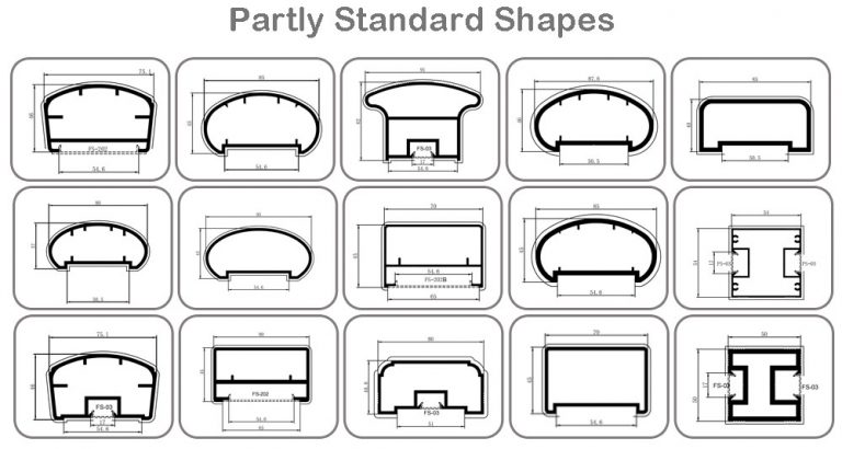 Aluminum Handrail Extrusions Manufacturer
