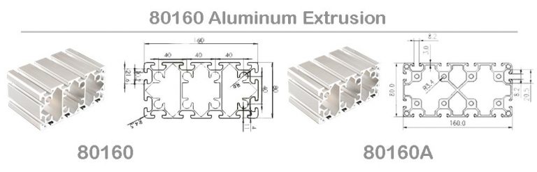 80160 Aluminum Extrusion Supplier | Wellste