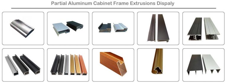 Aluminum Cabinet Frame Extrusions Manufacturer in China