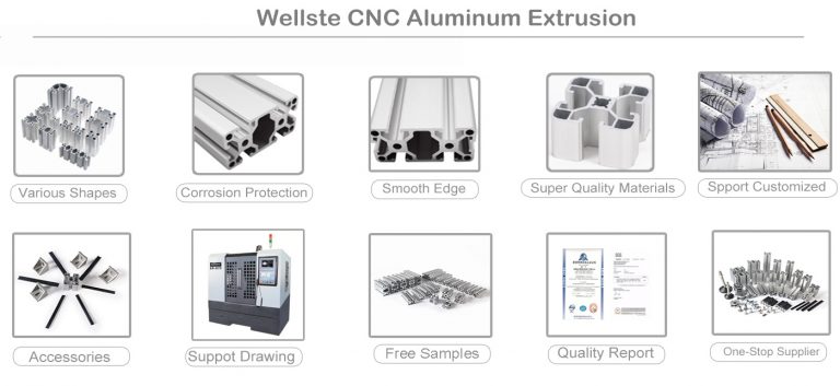 CNC Aluminum Extrusion, Precision CNC Extruded Aluminum Profiles ...