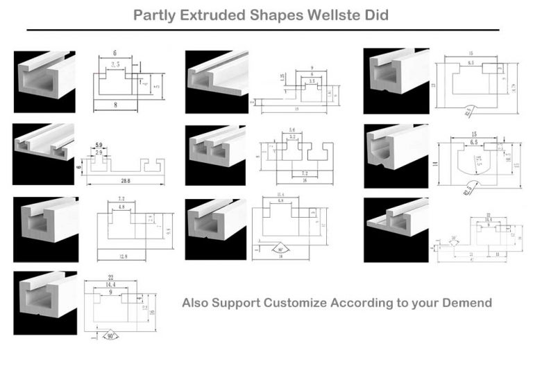 Aluminum C Channel Extrusion Manufacturer & Supplier-Wellste