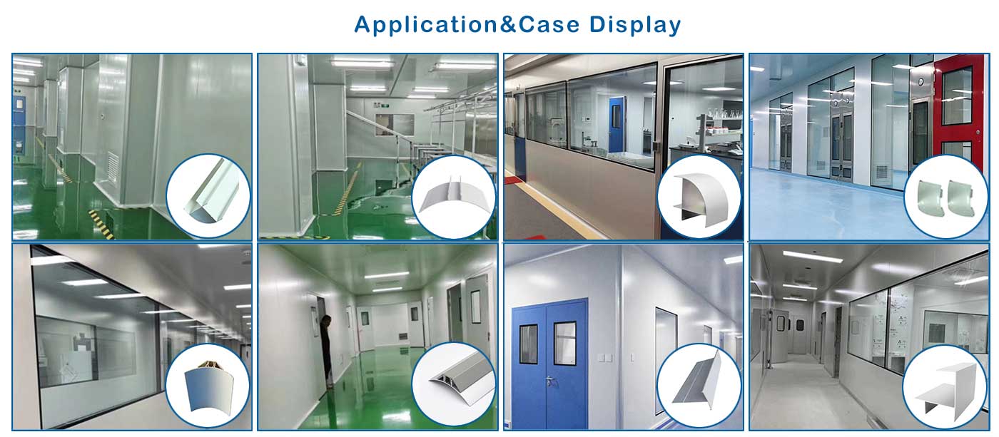 Clean Room Aluminium Profile Supplier | Wellste