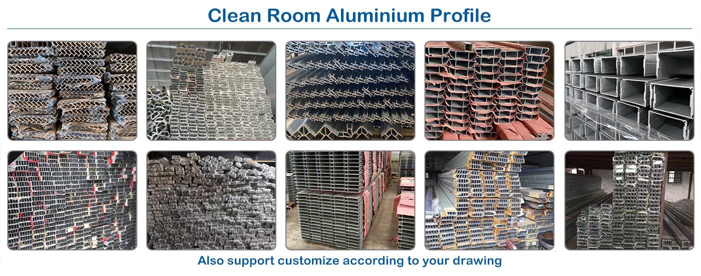 Clean Room Aluminium Profile Supplier | Wellste