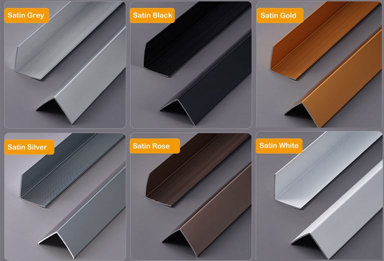 Satin Anodized Aluminum Angle Manufacturer and Supplier | Wellste