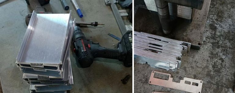 How to complete Extruded Aluminum Enclosure?