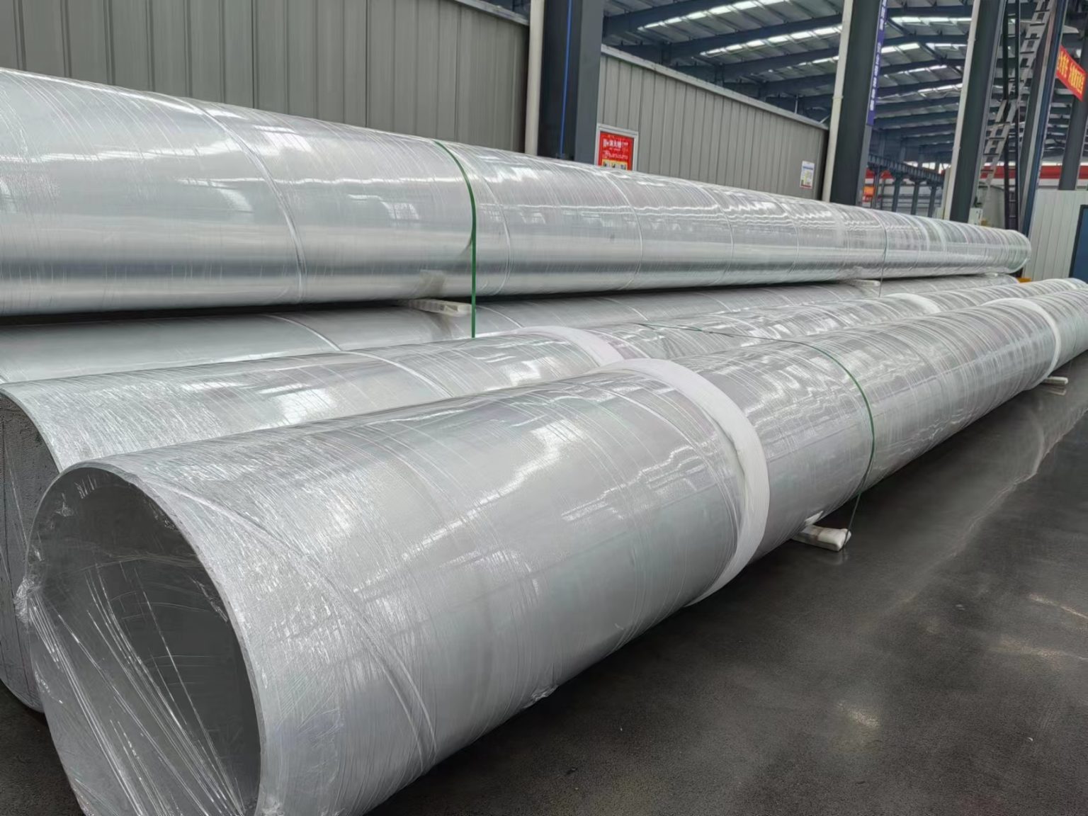 Φ300-1600mm Large Diameter Aluminum Tube Manufacturer | WELLSTE